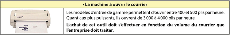 Fiche ressource 15 - La gestion des flux de courriers entrants