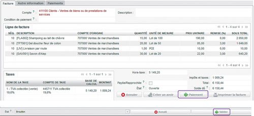 Fiche ressource n° 28 - Les encaissements et les paiements avec le PGI